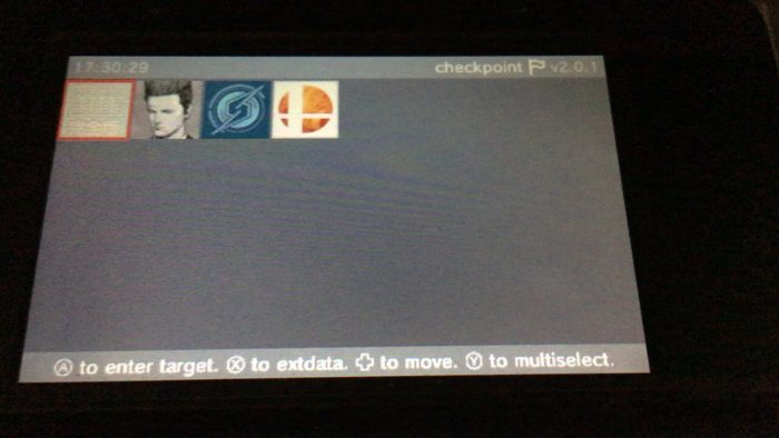 [3DS] 新セーブマネージャー Checkpointを使ってみる - さぁ、やり直しっ！