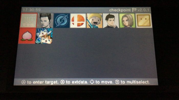 [3DS] 新セーブマネージャー Checkpointを使ってみる - さぁ、やり直しっ！